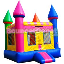 Moon Bounce, Rainbow Castle Moon Bounce BouncerDepot