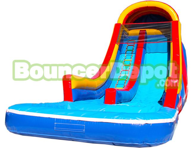 Water Slides, 20 Ft Front Load Water Slide BouncerDepot